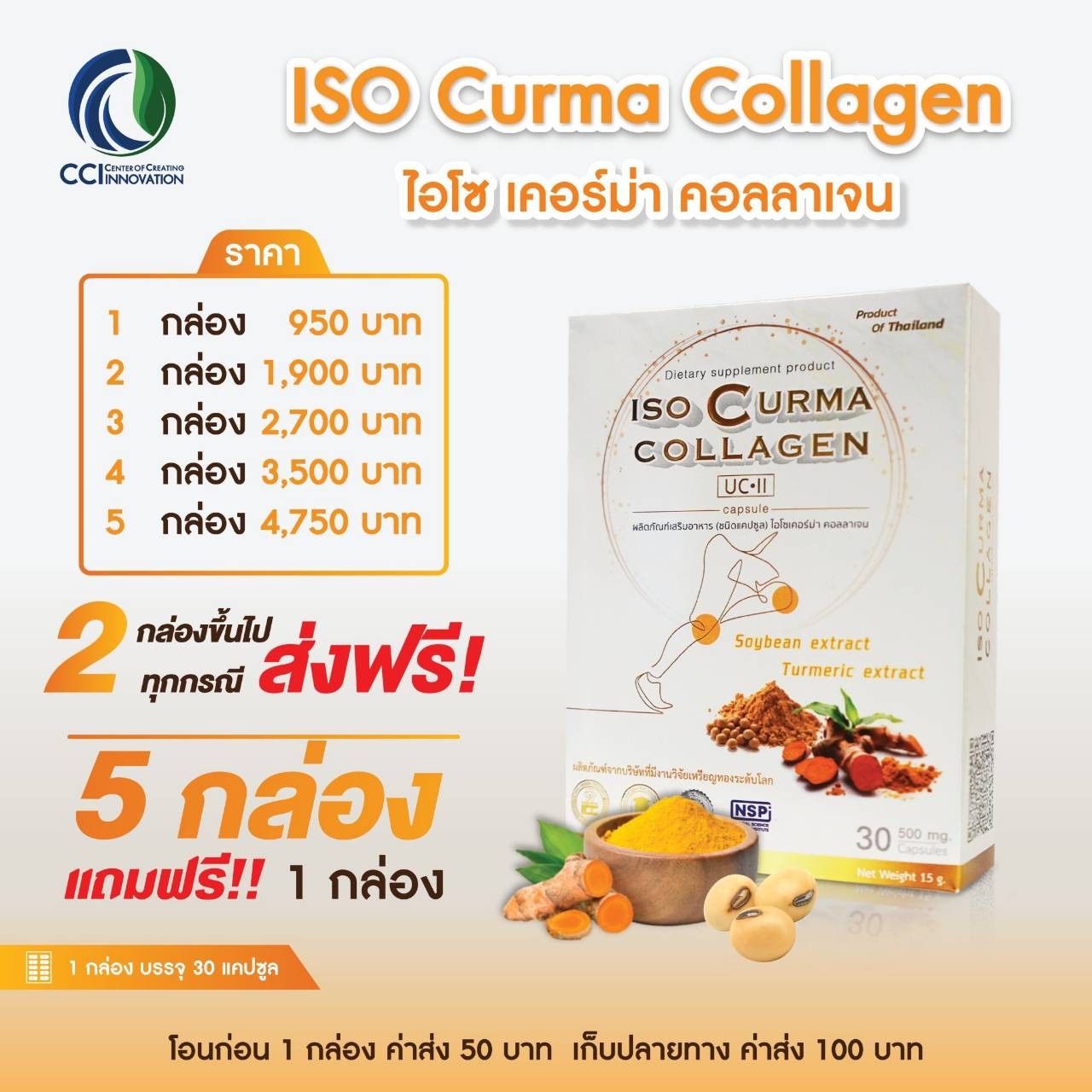 ISO-Curma-Collagen-price - กรีนเคอมิน Green Curmin ขมิ้นชัน บรรเทาอาการ ...
